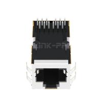 China Belfuse 2250354-1 Compatible LINK-PP Tab Up 5G Base-T 4PPoE 60W Magnetic Rj45 Jack Without Led for sale