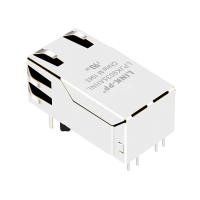 China LPJK9035AHNL 2.5G/5G Base-T 1x1 Port RJ45 Connector Tab UP Green&Yellow Led for sale