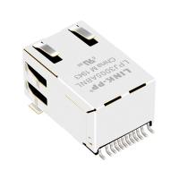 China Pulse JX30-0005NL Compatible LINK-PP LPJ3005ABNL 10/100 Base-T Tab Up Green/Yellow Led Surface Mount RJ45 Jack for sale
