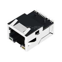 China WE 7498011122 Compatible LINK-PP LPJ19911ADNL 10/100 Base-T Tab Up Yellow/Green Led SMT RJ45 FastJack for sale