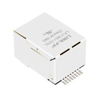China Pulse JX0C-0005NL Compatible LINK-PP LPJ19511DNL 10/100 Base-T  Without LED Tab Down SMT Shielded Connector RJ45 for sale