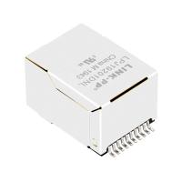 China LPJ19201DNL 10/100 Base-T Tab Up 1x1 Port  SMT RJ45 Connector Without LED for sale