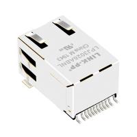 China LPJ3026ABNL 10/100 Base-T Tab Up Green/Yellow Led SMD RJ45 Ethernet Magjack for sale