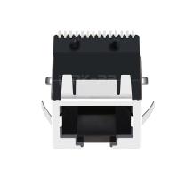 China LPJ19960CNL 10/100Mbps POE Ethernet SMT Ultra Low-Profile RJ45 Jack Tab Up Without Led for sale