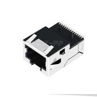 China LPJ19960CNL 10/100Mbps POE Ethernet SMT Ultra Low-Profile RJ45 Jack Tab Up Without Led for sale