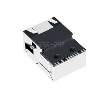 China LPJ19960CNL 10/100Mbps POE Ethernet SMT Ultra Low-Profile RJ45 Jack Tab Up Without Led for sale
