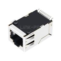 China LPJM19434CNL 2.5G Base-T 1X1 Port Tab Up SMT RJ45 Magjack Female Connector Without Led for sale
