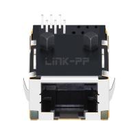 China LPJK7001AHNL 10/100 Base-T Low Profile rj45 Magjack Tab Up Green/Yellow LED for sale
