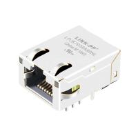 China Belfuse L829-1J1T-43 Compatible LINK-PP LPJK7036A98NL 10/100/1000 Base-T Low-Profile RJ45 Jack Tab Up Orange&Green/Yellow LED for sale