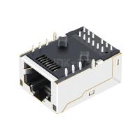China LINK-PP LPJK7003B98NL 10/100/1000 Base-T Yellow&Green/Green LED Tab Up Low Profile RJ45 Magjack Connector for sale