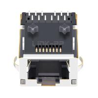 China LPJK7039A55NL 100/1000 Base-T Tab Up Single Port Low Profile RJ45 Jack O&G/O&G Led for sale