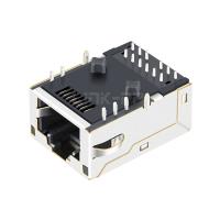 China LPJK9072A110NL 10G Base-T Low Profile Ethernet RJ45 Magjack Tab Up Yellow&Green/Green Led for sale
