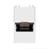 China Amphenol HR871198A Compatible LINK-PP LPJD6253BWNL 10/100 Base-T Vertical T RJ45 Connector for sale