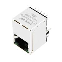 China Amphenol HR871198A Compatible LINK-PP LPJD6253BWNL 10/100 Base-T Vertical T RJ45 Connector for sale