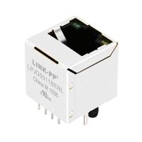 China YDS 51F-1202GYD2NL Compatible LINK-PP LPJD0011BENL 10/100 Base-T Green/Yellow Vertical Integrated Magnetic Jacks for sale