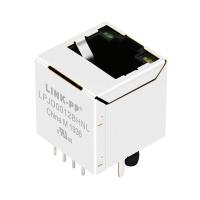 China Pulse  J1AT11ZCC2 Compatible LINK-PP LPJD0012BHNL 10/100 Base-T Green/Yellow LED Vertical Integrated RJ-45 Connector for sale