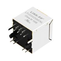 China YDS 51F-1204GYD2NL Compatible LINK-PP LPJD0025BENL 10/100 Base-T Green/Yellow LED Vertical RJ45 Jack Connector for sale