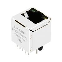China Belfuse SI-46004-F Compatible LINK-PP LPJD0152BENL 10/100 Base-T Vertical RJ45 Fastjack Green&Yellow LED for sale