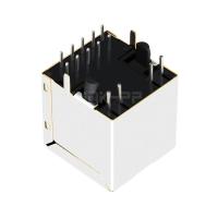 China Belfuse SI-46004-F Compatible LINK-PP LPJD0152BENL 10/100 Base-T Vertical RJ45 Fastjack Green&Yellow LED for sale