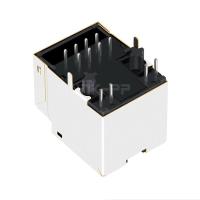 China Tyco 1-1840419-1 Compatible LINK-PP LPJD1011BENL 10/100Base-T Green/Yellow LED Vertical RJ45 Jack Connection for sale