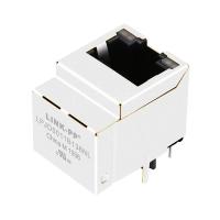 China Halo HFJV1-E2450-L78RL Compatible LINK-PP LPJD5011B136NL 10/100Base-T Green&Orange/Orange&Green LED Vertical rj45 surface mount network jack for sale