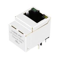 China Halo HFJV1-E2450-L12 Compatible LINK-PP LPJD5011BENL 10/100Base-T Green/Yellow LED Vertical rj45 surface mount network jack for sale