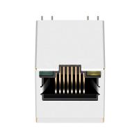 China Halo HFJV1-E2450-L21RL Compatible LINK-PP LPJD5011BENL 10/100Base-T Green/Yellow LED Vertical rj45 surface mount network jack for sale