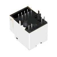 China Halo HFJV1-E2450-L21RL Compatible LINK-PP LPJD5011BENL 10/100Base-T Green/Yellow LED Vertical rj45 surface mount network jack for sale