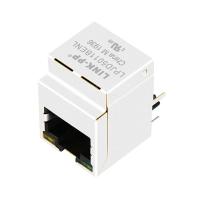 China Halo HFJV1-E2450-L21RL Compatible LINK-PP LPJD5011BENL 10/100Base-T Green/Yellow LED Vertical rj45 surface mount network jack for sale