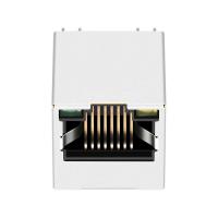 China Belfuse SI-46001-F Compatible LINK-PP LPJD0012BENL 10/100Base-T Vertical RJ45 Jack Green/Yellow LED for sale