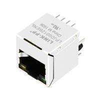 China Belfuse SI-46005-F Compatible LINK-PP LPJD0012BENL 10/100Base-T Female RJ45 Magnetics Vertical Jack Green/Yellow LED for sale