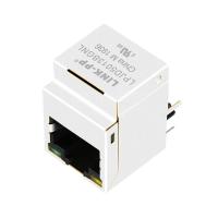 China TJLC-001TA1 Compatible LINK-PP LPJD5013BGNL 10/100 Base-T Yellow/Green Led Vertical RJ45 Ethernet Connectors for sale