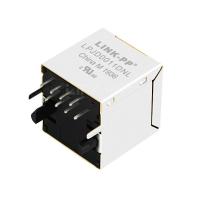 China YDS 51F-1202ND2NL Compatible LINK-PP LPJD0011DNL 10/100Base-T Without  LED Vertical Industrial RJ45 Ethernet Connector for sale