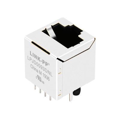 China Bothhand KHU1S041Q3 LF Compatible LINK-PP LPJD0093DNL 10/100 Base-T Without LED Vertical RJ45 Board for sale