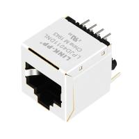 China LPJD4011DNL 10/100 Base-T Without LED Vertical RJ45 Jack for sale