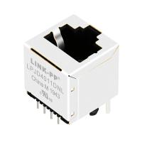 China LPJD4011DNL 10/100 Base-T Without LED Vertical RJ45 Jack for sale