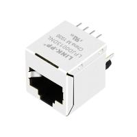 China LPJD0013DNL Without LED Vertical RJ45 FastJack With 10/100 Base-T Integrated Magnetics for sale