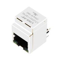 China Halo HFJV1-E2450-L11RL Compatible LINK-PP LPJD5011BFNL Vertical RJ45 Jack With Integrated Magnetics 10/100Base-T Green/Green LED for sale
