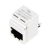 China Halo HFJV1-2450RL Compatible LINK-PP LPJD1011DNL 10/100Base-T Vertical RJ45 Jack With Magnetics Without Leds for sale