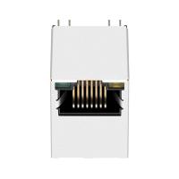 China E&E MJR11V2GYA0-G11U Compatible LINK-PP LPJD0820BENL 10/100/1000 Base-T Green/Yellow LED Vertical Network Connectors RJ45 for sale