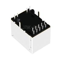 China Hanrun HR871190A Compatible LINK-PP LPJD0835BDNL 10/100/1000 Base-T Yellow/Green LED Vertical RJ45 Jack With Magnetics for sale