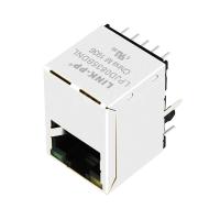 China Hanrun HR871190A Compatible LINK-PP LPJD0835BDNL 10/100/1000 Base-T Yellow/Green LED Vertical RJ45 Jack With Magnetics for sale