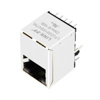 China Belfuse V890-1CX1-46 Compatible LINK-PP LPJD0916B47NL 10/100/1000 Base-T Yellow/Green LED Vertical rj45 jack manufacturers for sale