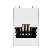 China Halo HFJV1-1G01-L12RL Compatible LINK-PP LPJD0713BDNL 10/100/1000 Base-T Vertical RJ45 Connector Yellow/Green LED for sale