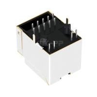 China Halo HFJV1-1G11-L12RL Compatible LINK-PP LPJD0726BENL 10/100/1000 Base-T Green/Yellow LED Vertical Ethernet RJ45 Connector for sale