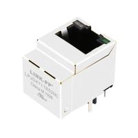 China Tyco 1840472-5 Compatible LINK-PP LPJD4711B52NL 10/100/1000 Base-T Green&Yellow/Green LED Vertical MagneticRJ45 Jack for sale