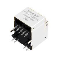 China Tyco 1840472-5 Compatible LINK-PP LPJD4711B52NL 10/100/1000 Base-T Green&Yellow/Green LED Vertical MagneticRJ45 Jack for sale