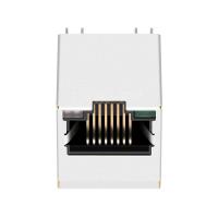 China Tyco 1840472-5 Compatible LINK-PP LPJD4711B52NL 10/100/1000 Base-T Green&Yellow/Green LED Vertical MagneticRJ45 Jack for sale