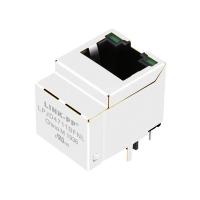 China WE 1840472-1 Compatible LINK-PP LPJD4711BFNL 10/100/1000 Base-T Green/Green LED Vertical RJ45 Female PCB Connector for sale