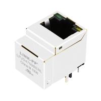 China Tyco 1840459 Compatible LINK-PP LPJD4709BENL 100/1000 Base-T Green/Yellow Led Vertical RJ45 Ethernet FastJacks for sale